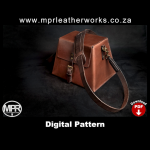 Trapezoid Shoulder Bag | Digital Pattern - MPR Leatherworks