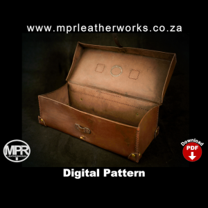 Chess Leather Box Digital Pattern - MPR Leatherworks
