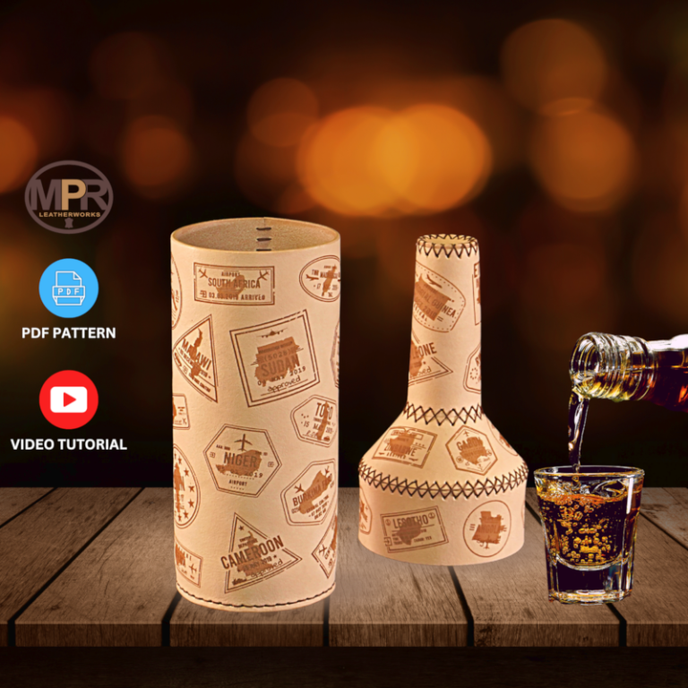 Grand Bottle Cover V2 - MPR Leatherworks