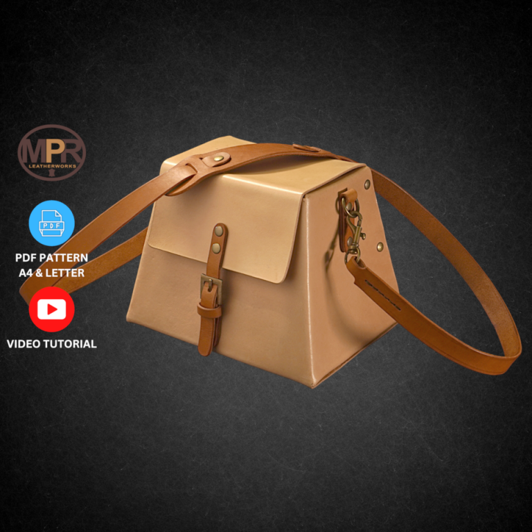 Trapezoid Bag - 2 Versions - MPR Leatherworks