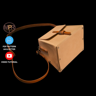Trapezoid Bag - 2 Versions - MPR Leatherworks