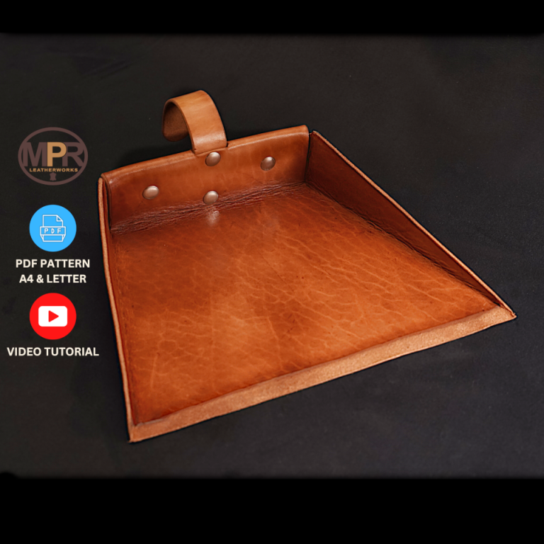 Leather Dust Pan - MPR Leatherworks