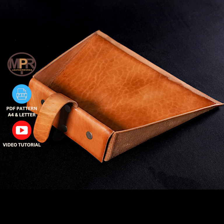 Leather Dust Pan - MPR Leatherworks