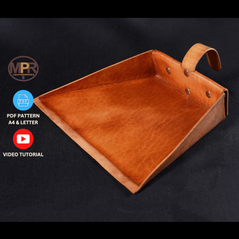 Leather Dust Pan - MPR Leatherworks