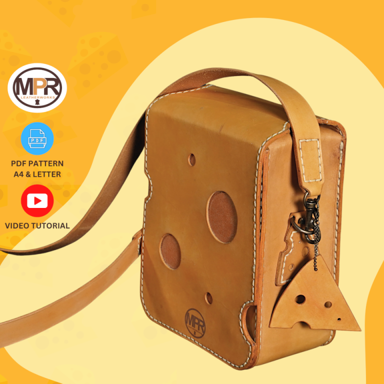 Cheesy Leather Bag Pattern - MPR Leatherworks