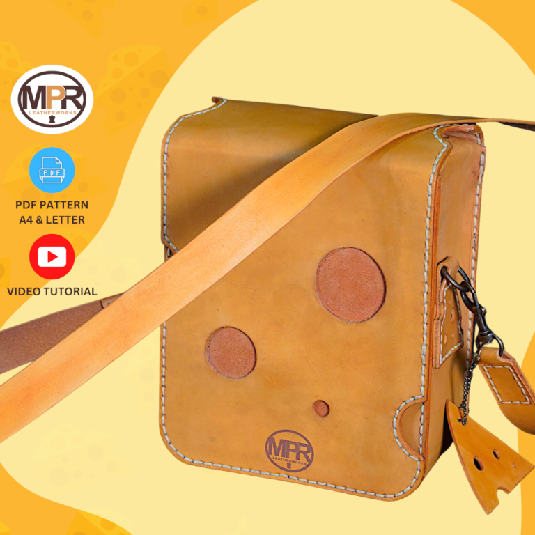 Cheesy Leather Bag Pattern - MPR Leatherworks