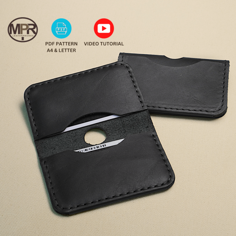 Bi-Fold Card Wallet PDF - MPR Leatherworks
